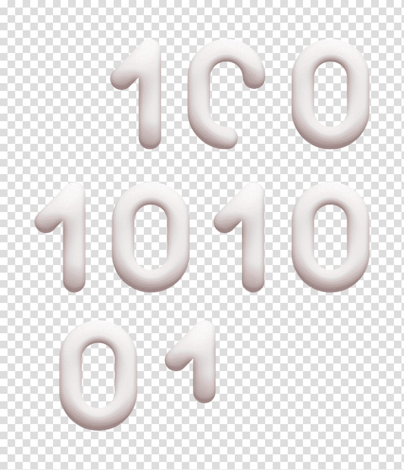 Numbers Icon Computer Icon Binary Code Icon Web Data Analytics Icon 